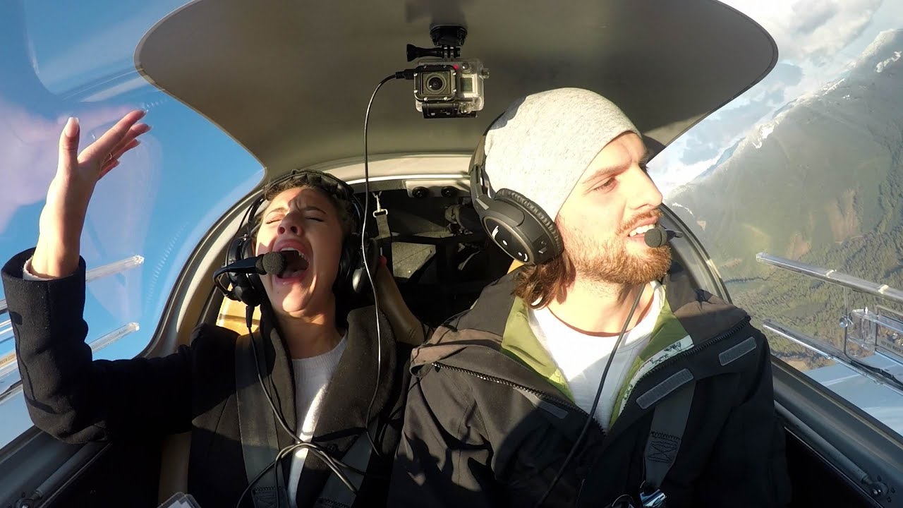 A pilot takes his girlfriend on a flight and fakes an engine failure as ...