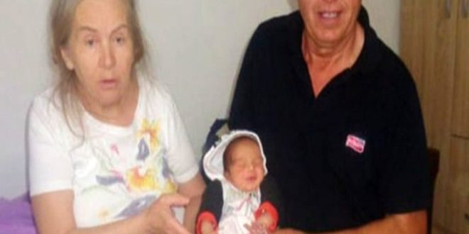 The 60-year-old woman had been trying to have a baby for the past 20 years