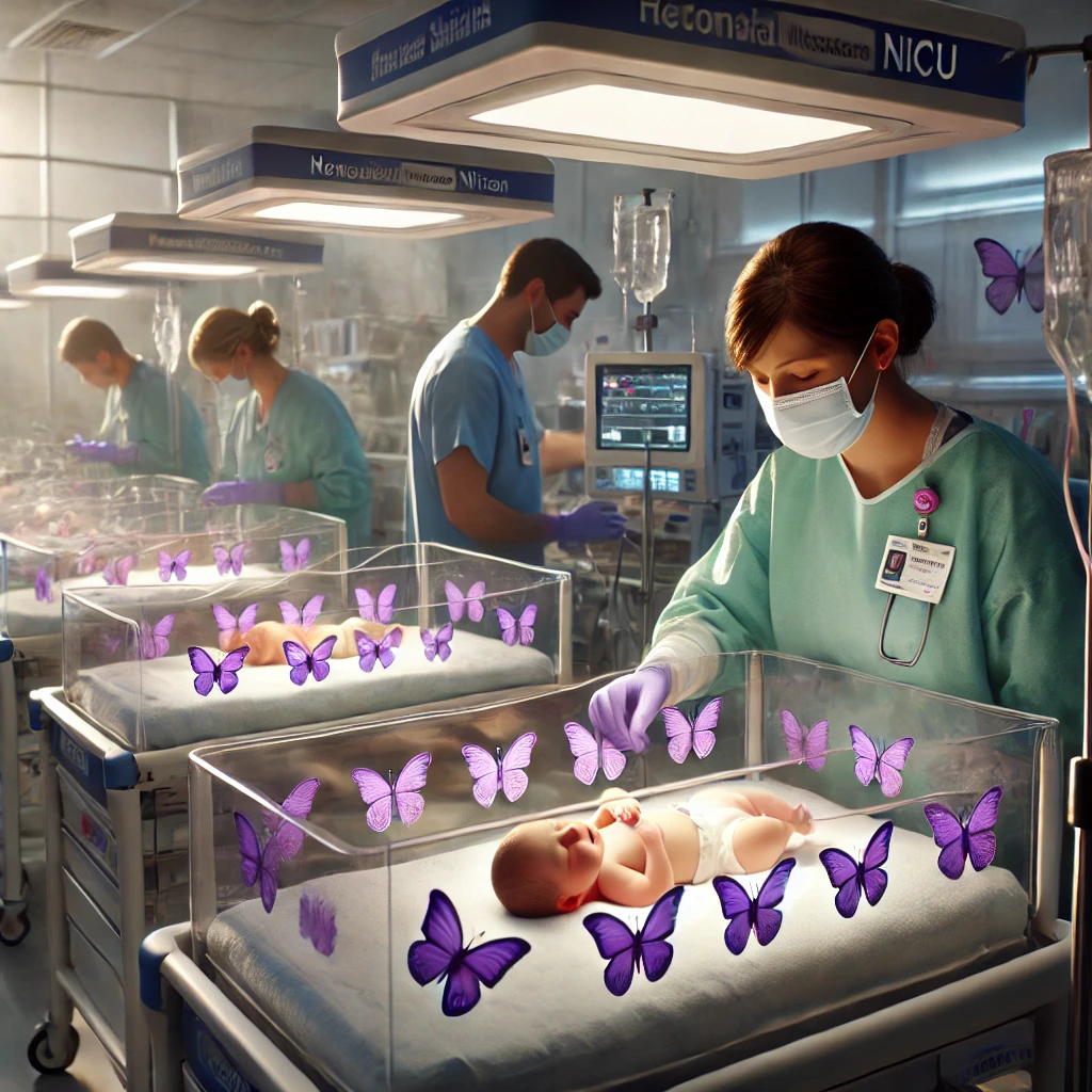 If You See A Purple Butterfly Sticker Near A Newborn, You Need To Know ...