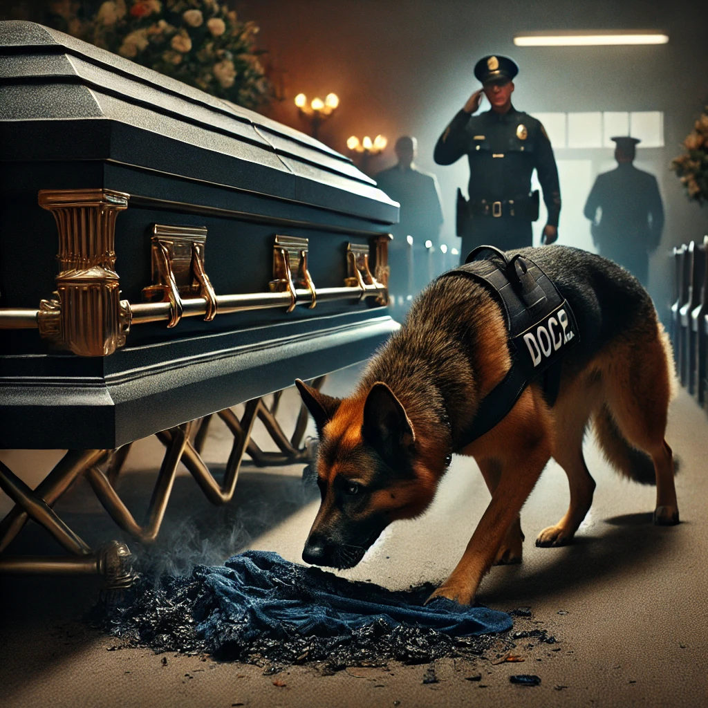 HE WOULDN’T LEAVE THE CASKET—NOT UNTIL HE COULD SMELL THE TRUTH