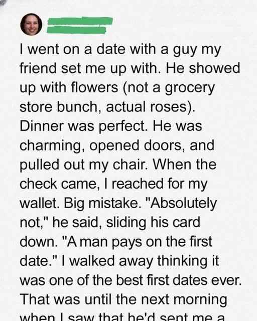 THE MAN WHO SENT AN INVOICE FOR LOVE